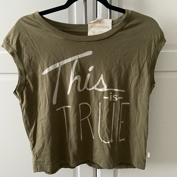 True Religion | Tops | True Relgion Tshirt Nwt | Poshmark